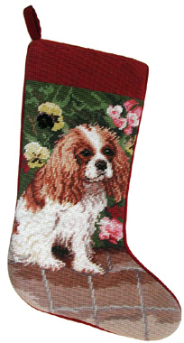 Cavalier Christmas Stocking for the Cavalier King Charles Spaniel Lover ...