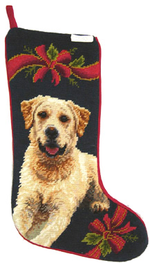 Yellow Labrador Retriever Christmas Stocking for the Dog Lover in your ...